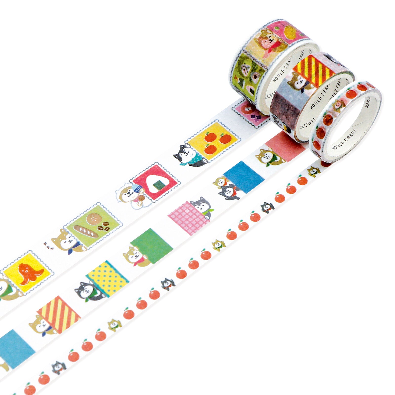 WORLD CRAFT Washi Tape Set - Hyokkori Dog – Paper Cola